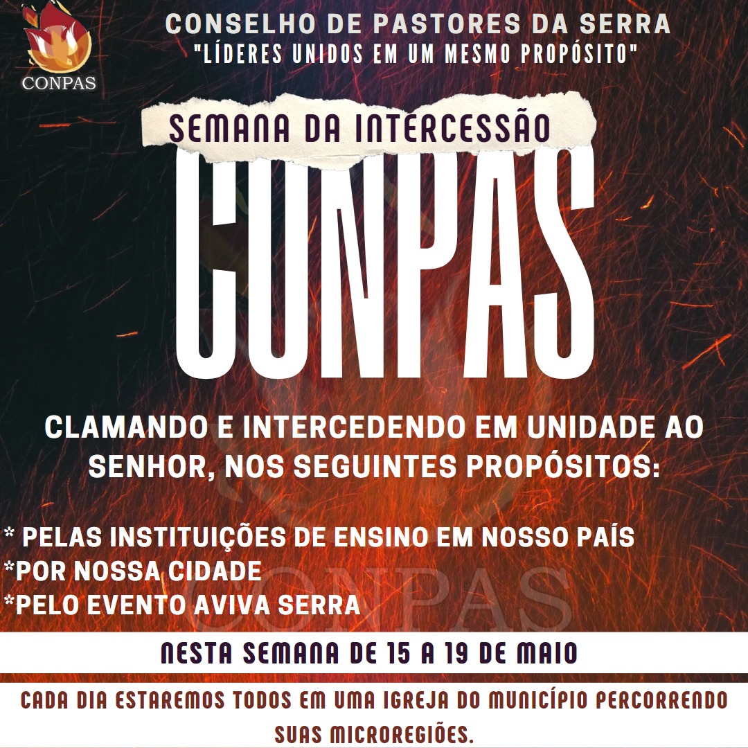 CONPAS – Conselho de Pastores de Serra – ES